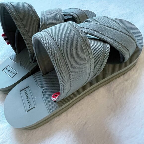 Hunter | Shoes | Hunter Olive Green Womens Slide Sandals Size 7 | Poshmark